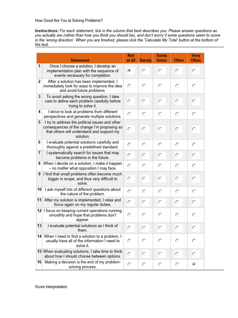 PSCT Scale | PDF | Psychology | Psychological Concepts