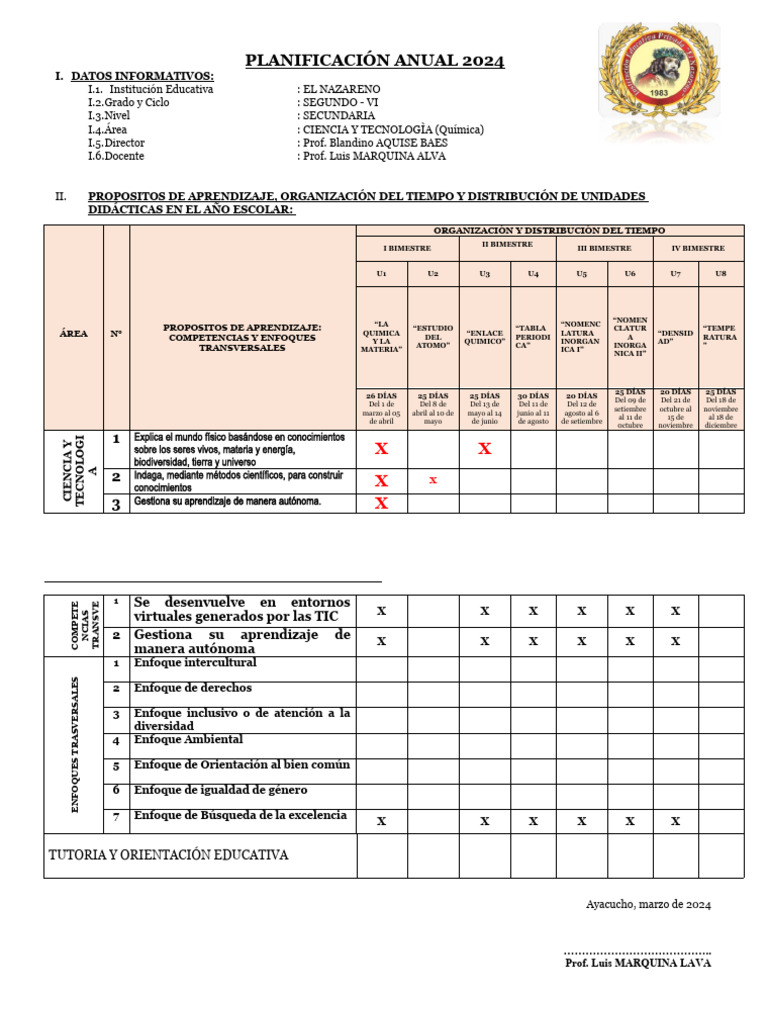 Pca-2024-1ro 2do | PDF