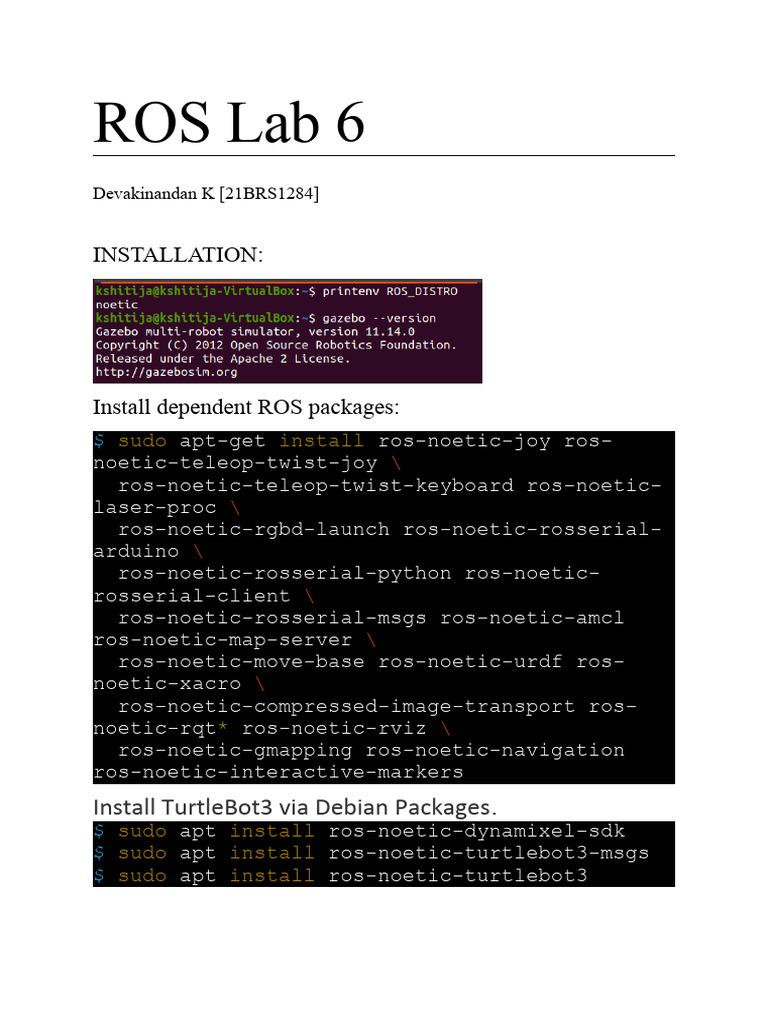 21BRS1284 Ros L6 | PDF