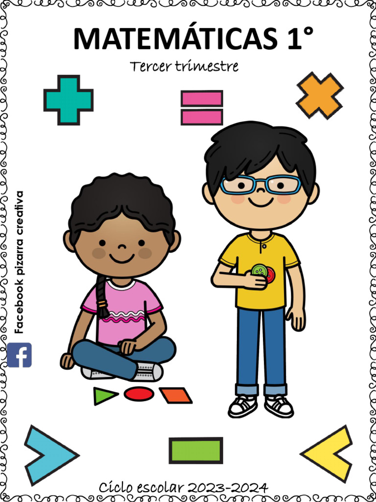 1° Cuadernillo Matematico Tercer Trimestre | PDF
