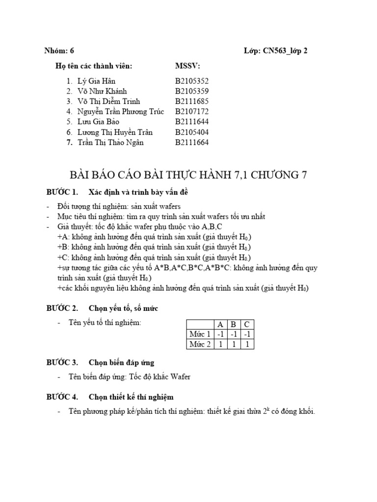 Bài TH C Hành 7.1-Nhóm 6-L P 2 | PDF