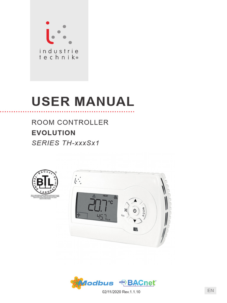 Room Controller User Guide | PDF | Computer Keyboard | Parameter ...