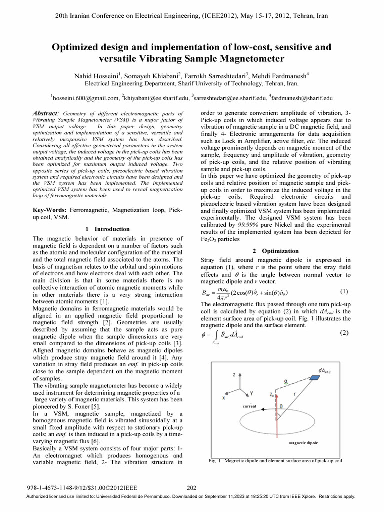 Optimized Design and Implementation of Low-Cost Sensitive and Versatile ...