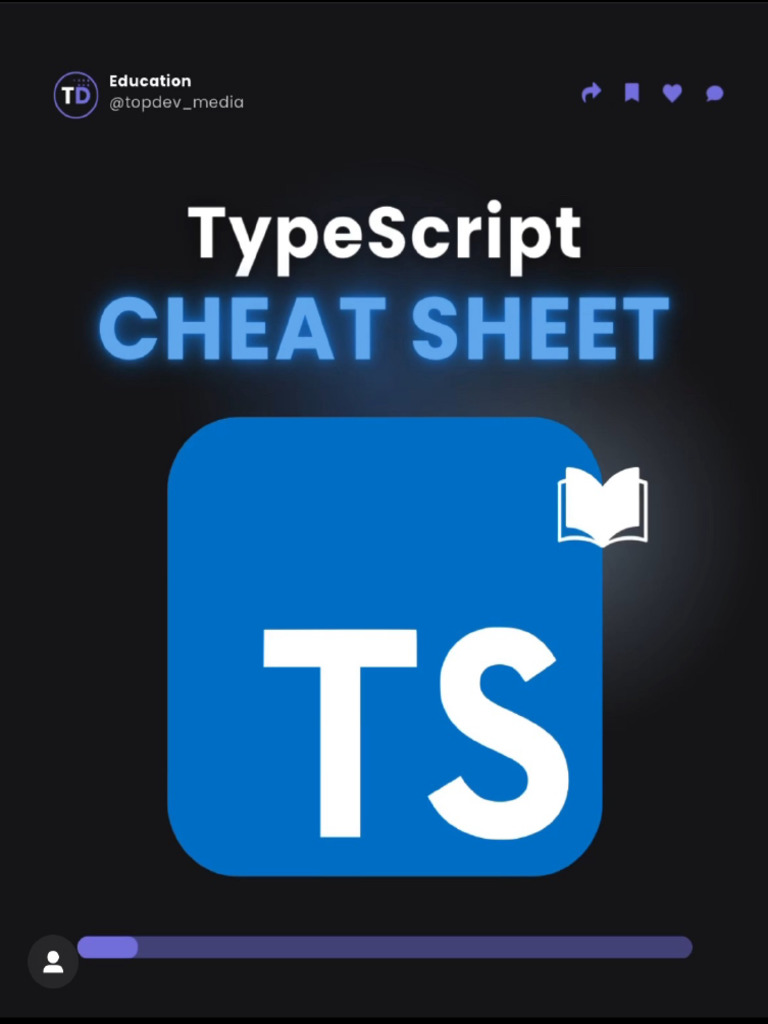 TS Cheatsheet | PDF TS Cheatsheet | PDF