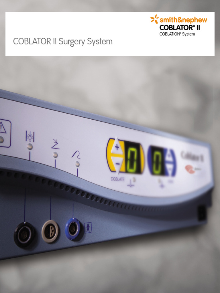 Coblator II System Brochure.pdf | PDF | Amplifier | Electromagnetism