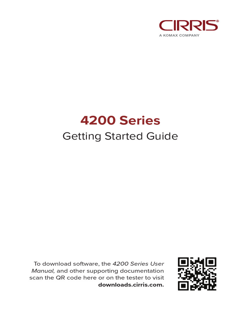 4200 Series Getting Started Guide 2023.4.1 | PDF | High Voltage ...