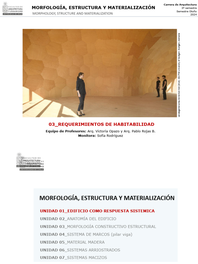 03 Requerimientos de Habitabilidad 01 2024 RB | PDF | Agua | Residuos