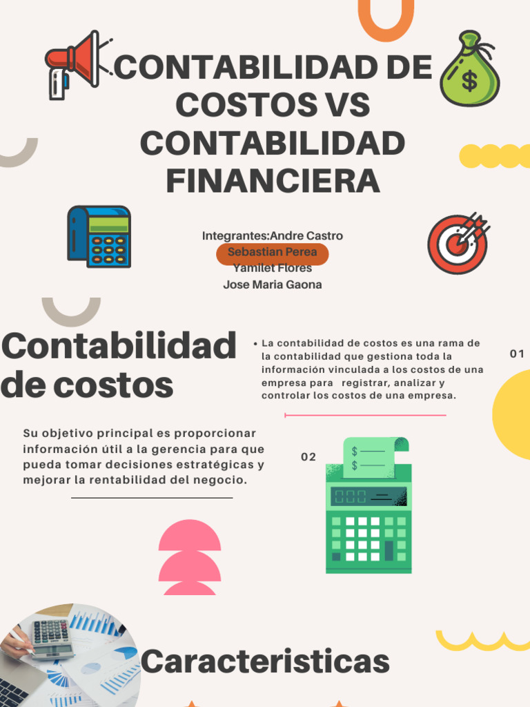 Contabilidad de Costos Vs Contabilidad Financiera | PDF | Contabilidad | Contabilidad de costos