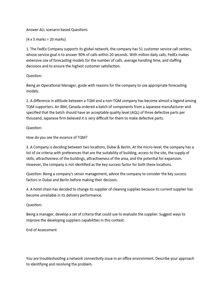 Answer ALL Scen-WPS Office | PDF | Security | Computer Security