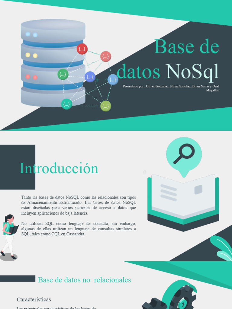 Presentación (1) | PDF | No Sql | Bases de datos