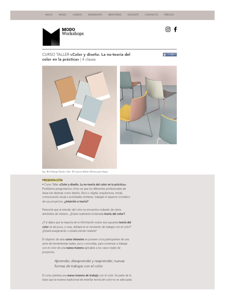 01 Programa | PDF | Color | Diseño