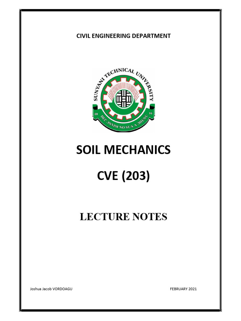 Soil Mechanics for Engineers | PDF | Rock (Geology) | Soil Mechanics