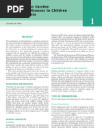 Binational Schedule Immunization USA MEXICO | PDF | Rtt | Prevention