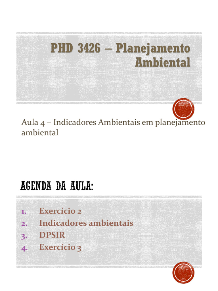 2023 - Aula4 - Pha 3426 | PDF | Ambiente natural | Solo