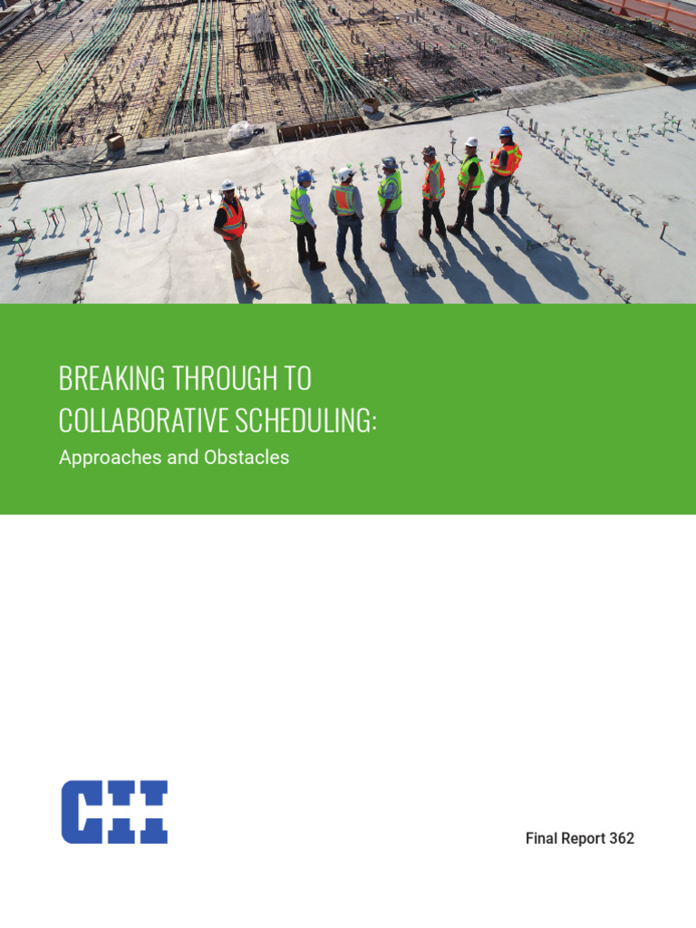 CII Scheduling Success 2 | PDF | Performance Indicator | Project Management