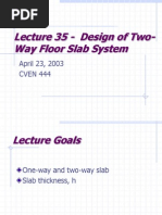 Ribbed Slab Design | PDF | Beam (Structure) | Reinforced Concrete