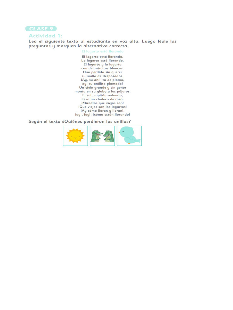 Guia N 4 Lenguaje 1 Ano Basico Pdf