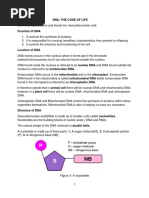 DNA (The Code of Life) - 1 | PDF | Translation (Biology) | Rna