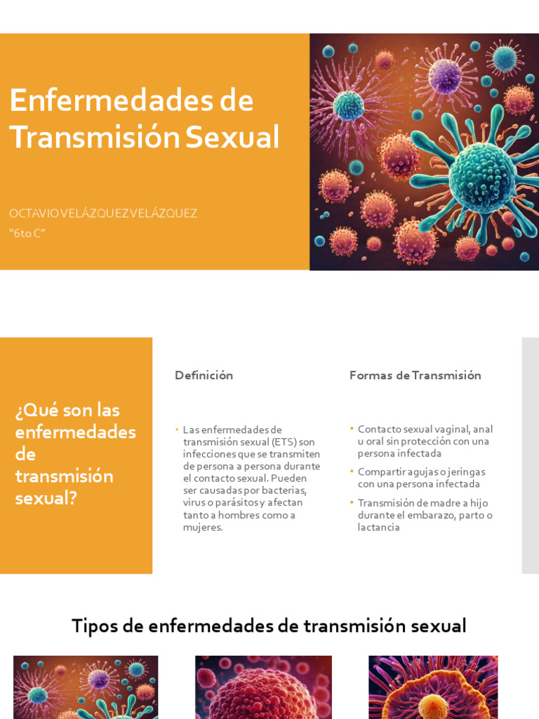 Enfermedades de Transmisión Sexual | PDF | Infección transmitida sexualmente | Condón