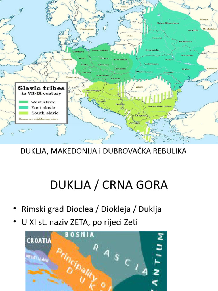 Duklja, Makedonija I Dubrovacka Republika | PDF