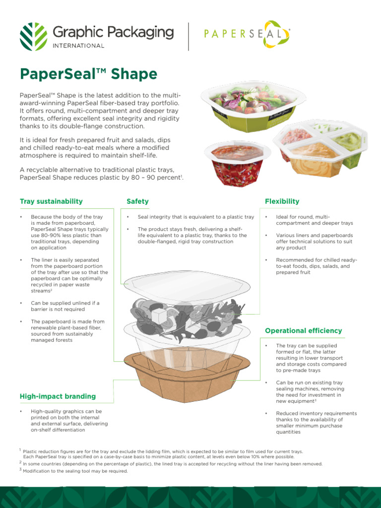Paperseal Shape Brochure | PDF