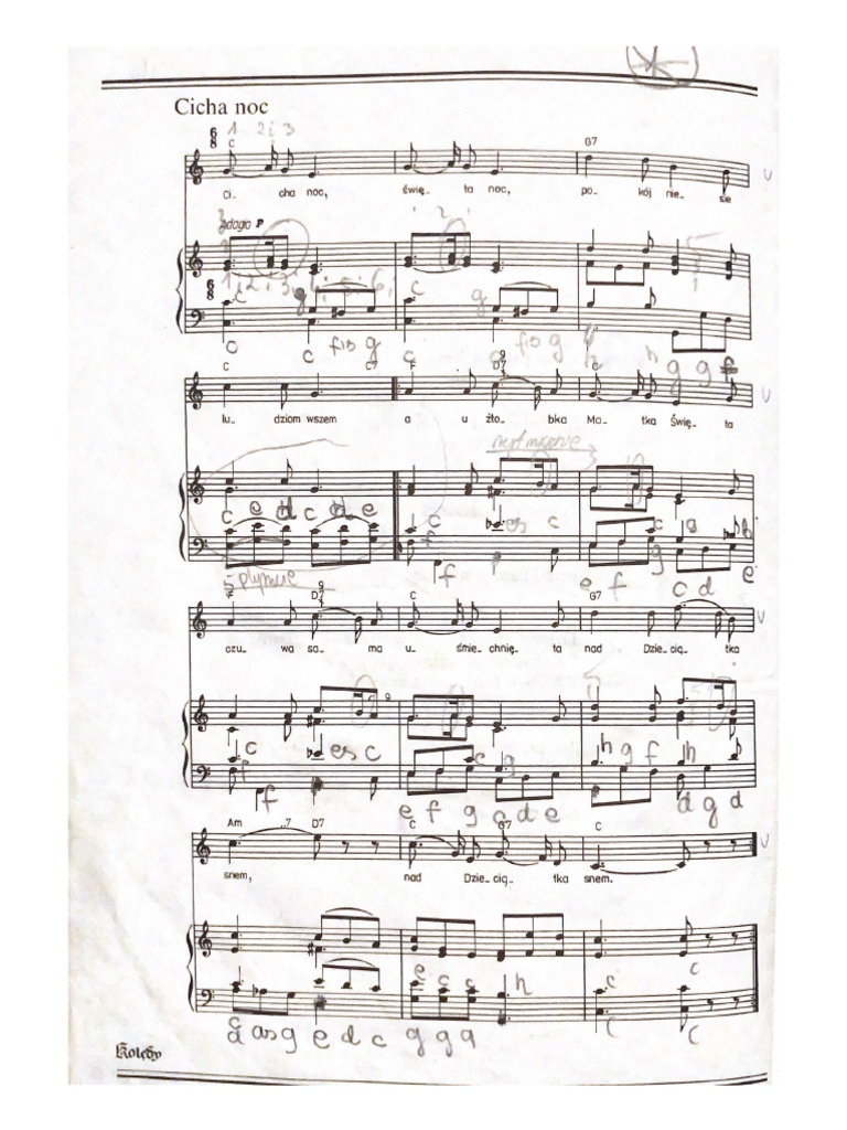 Cicha Noc | PDF