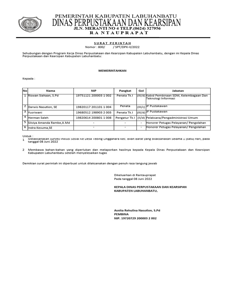 SPPD Dan SPD Survey Inklusi Sosial | PDF