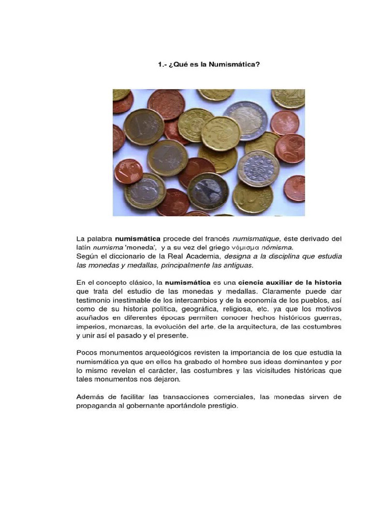 Numismática | PDF