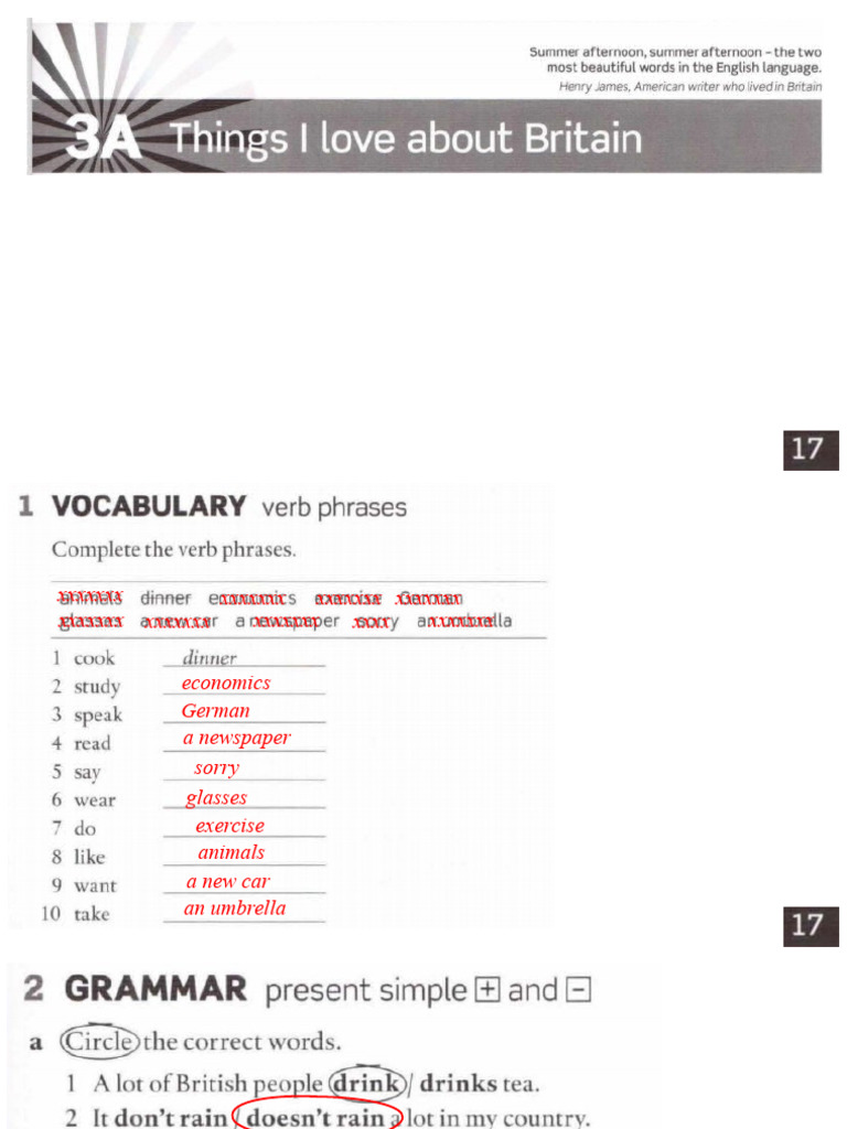 3A - Things I Love About Britain | PDF