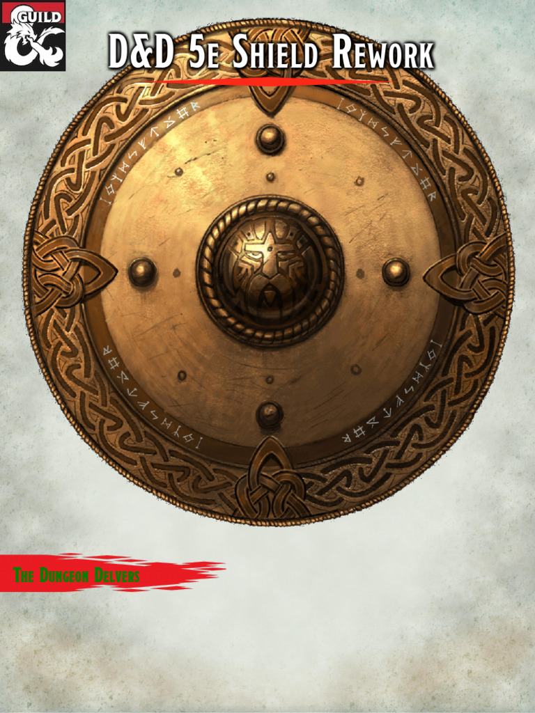 5e Shield Rework | Download Free PDF | Gary Gygax Games | D20 System