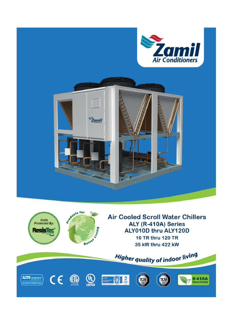 ALY (R-410A) Series | PDF | Heat Exchanger | Air Conditioning
