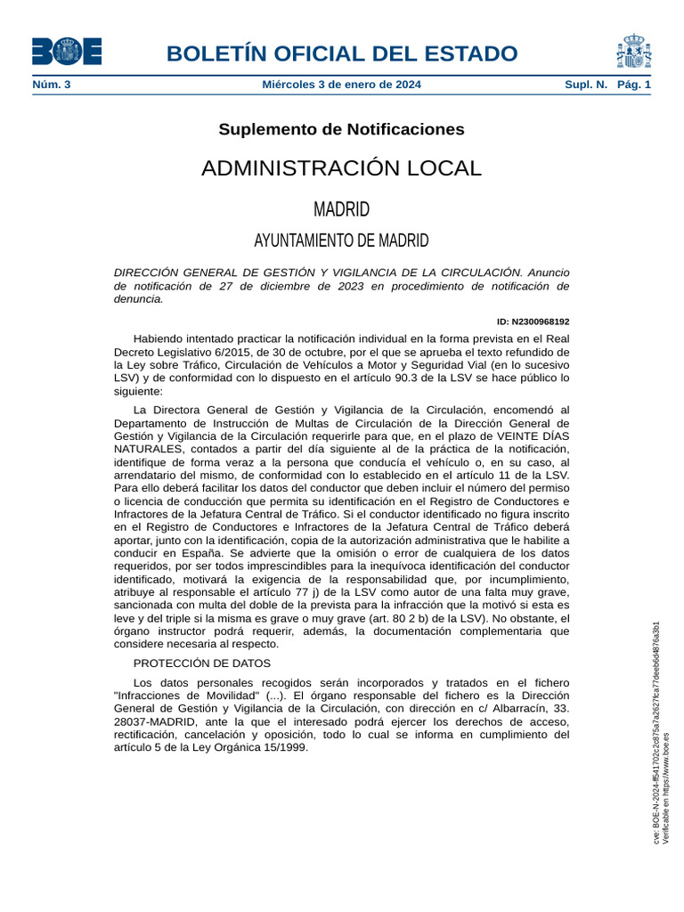 Boe 2024 | PDF | Gobierno de españa | España