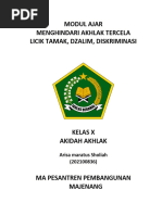 Modul Akidah Akhlak Kelas 10 | PDF | Karier & Perkembangan