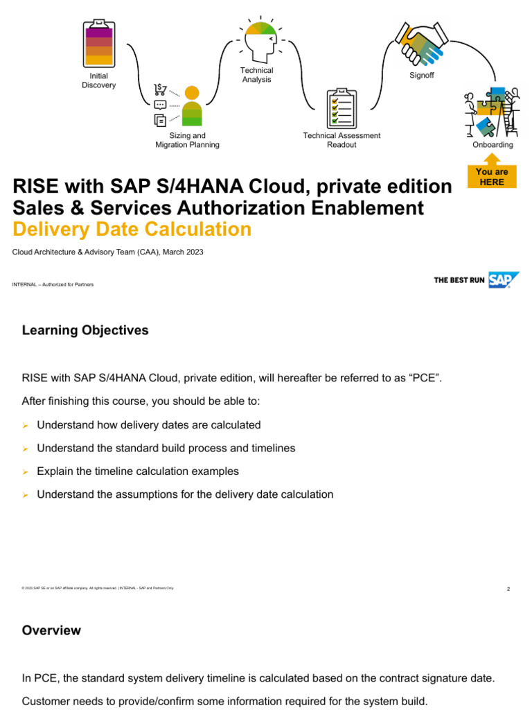 RISE PCE CAA Delivery Date Calculation - Wave4 | PDF | Computer Science ...