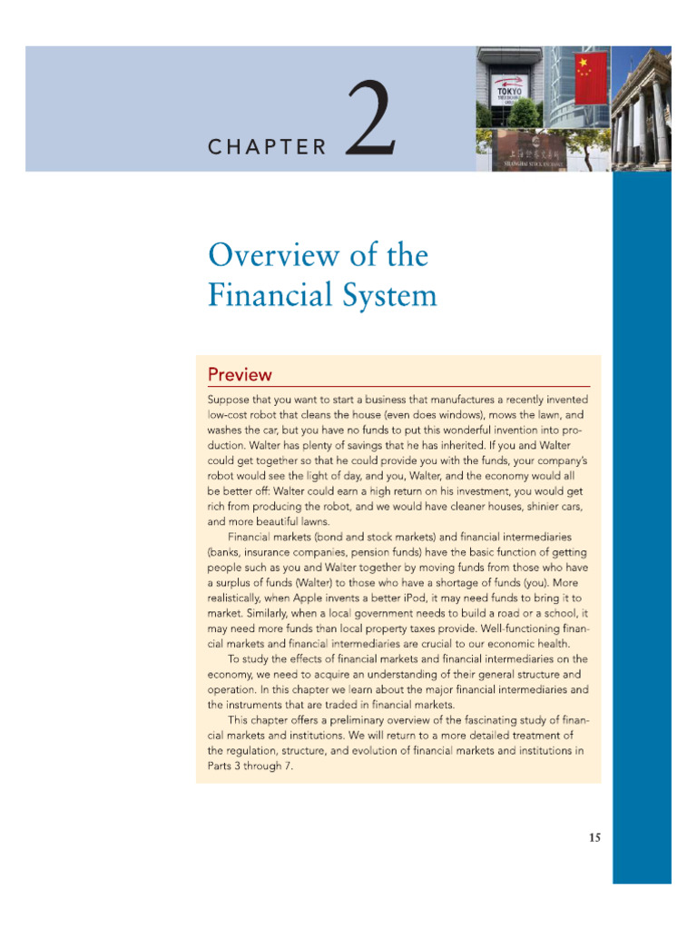 Unit 3 - Financial System and Financial Markets | PDF