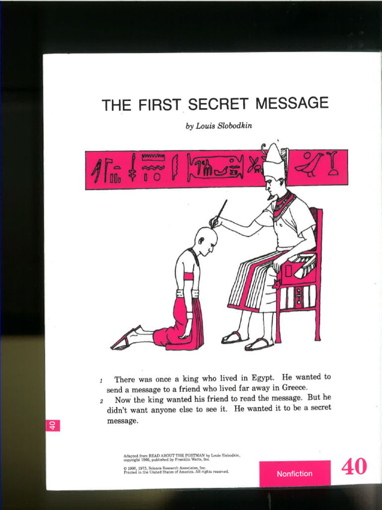 The First Secret Massage | PDF