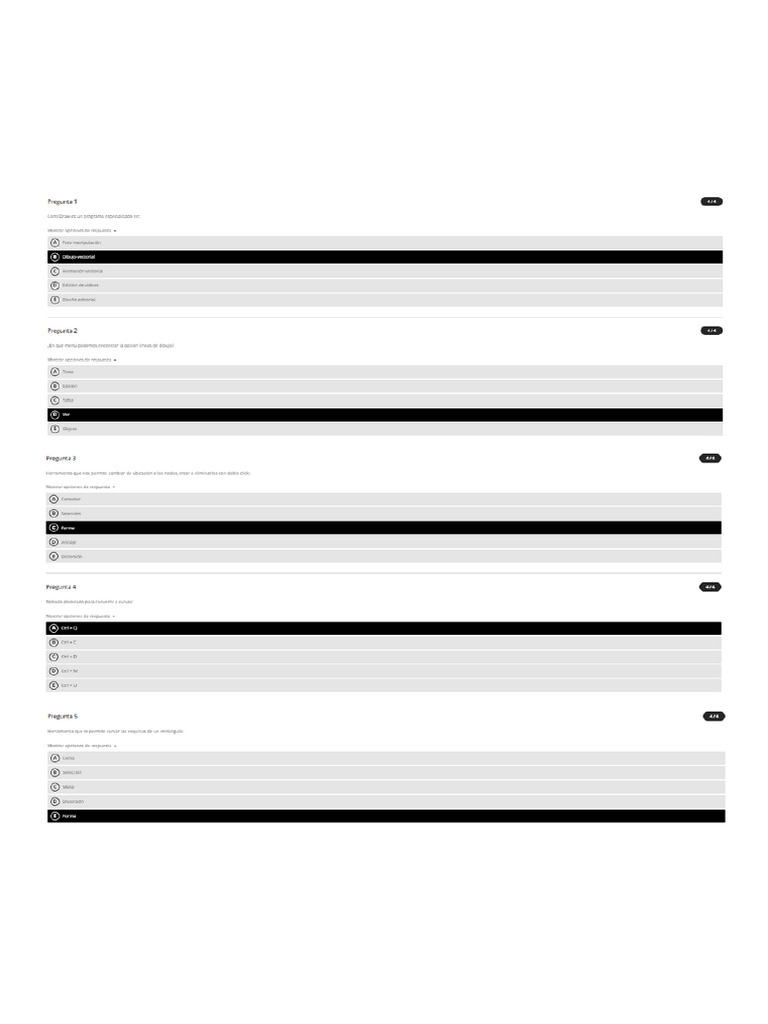 Autoevaluación T01 | PDF