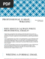 Professional Email Writing | PDF