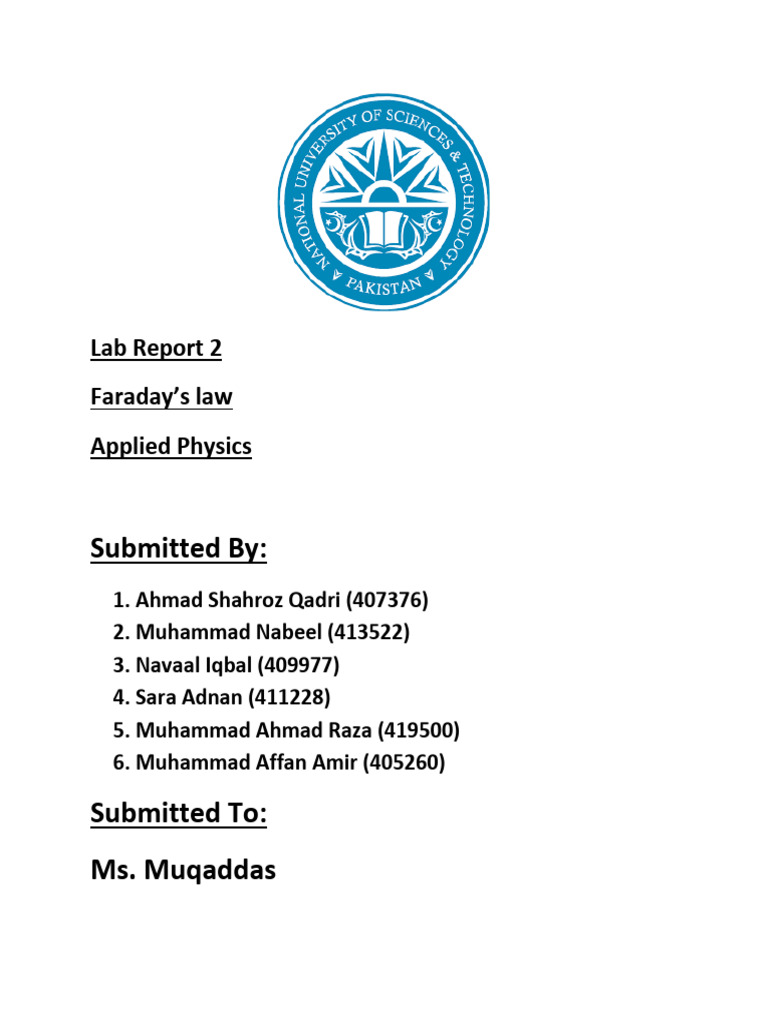 AP Lab 2 | PDF | Electromagnetic Induction | Inductor