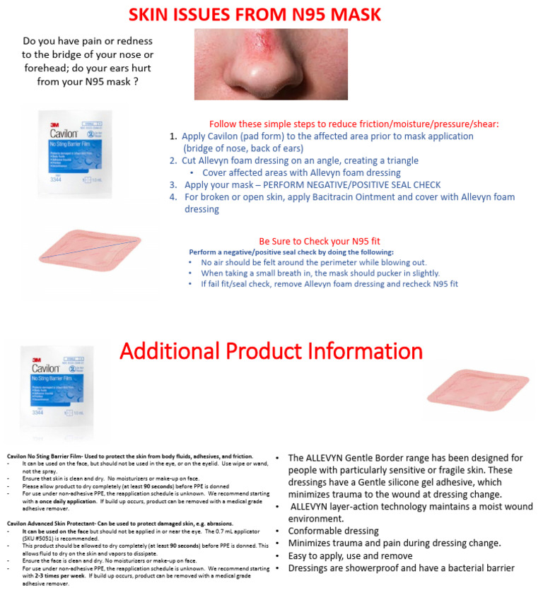 Pressure Injury Prevention and Treatment N95 | PDF | Topical Medication