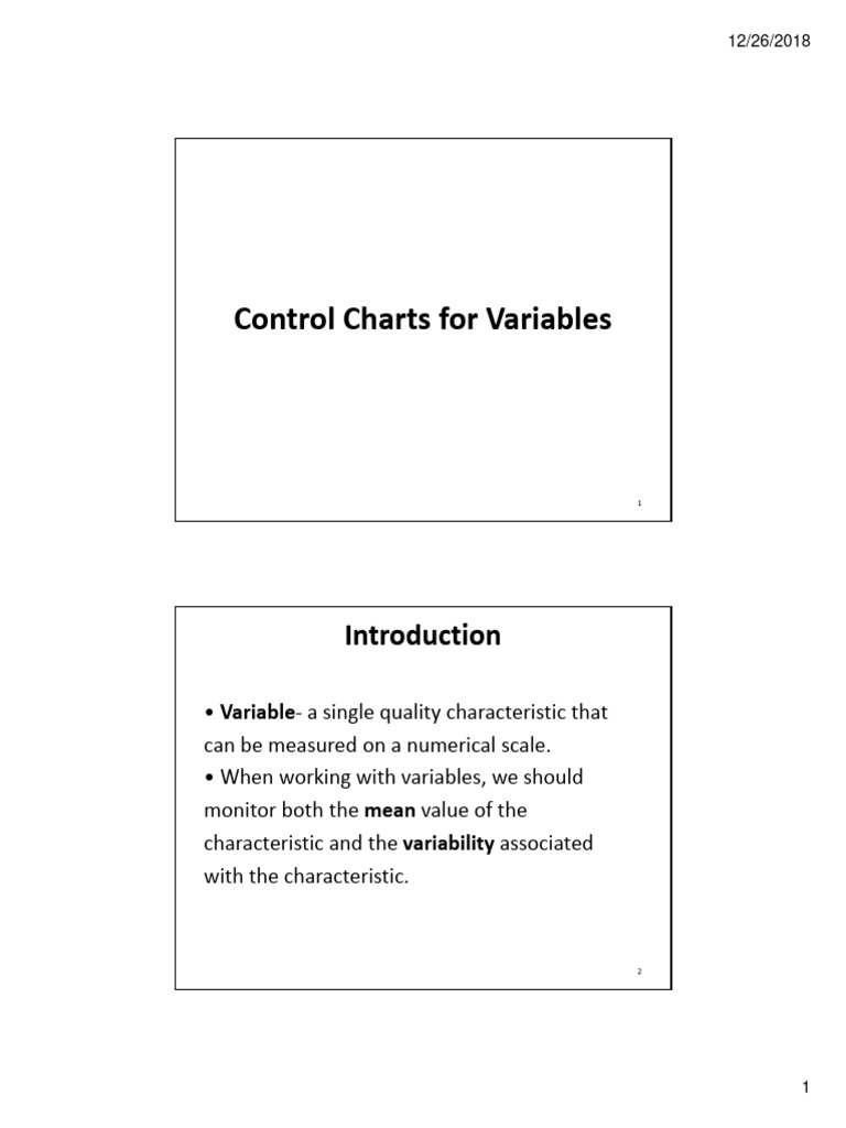 Cours MSP - SPC - Complement Cartes de Controle - 2018 - 2019 2pp | PDF ...