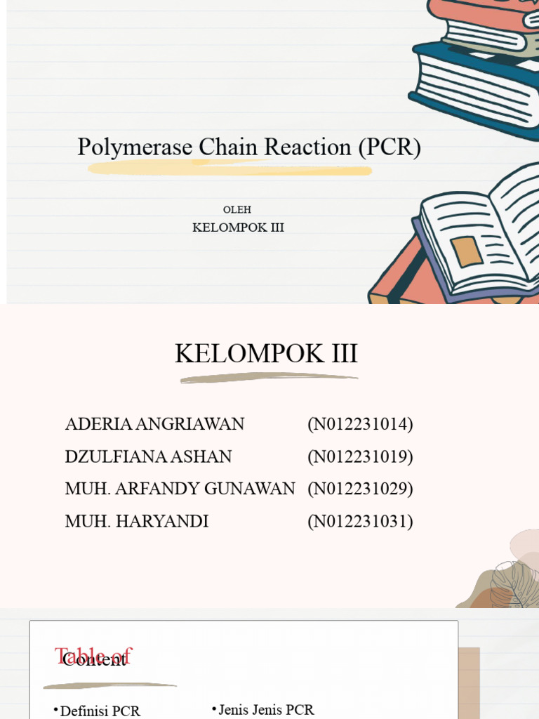 PCR 1 | PDF