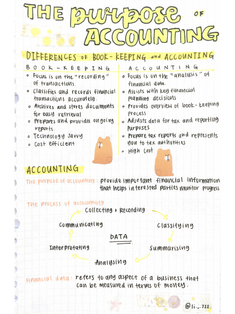 IGCSE Accounting Chapter 1 | PDF