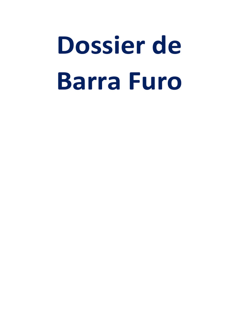 Dossier Furo. | PDF | Bebida | Barman