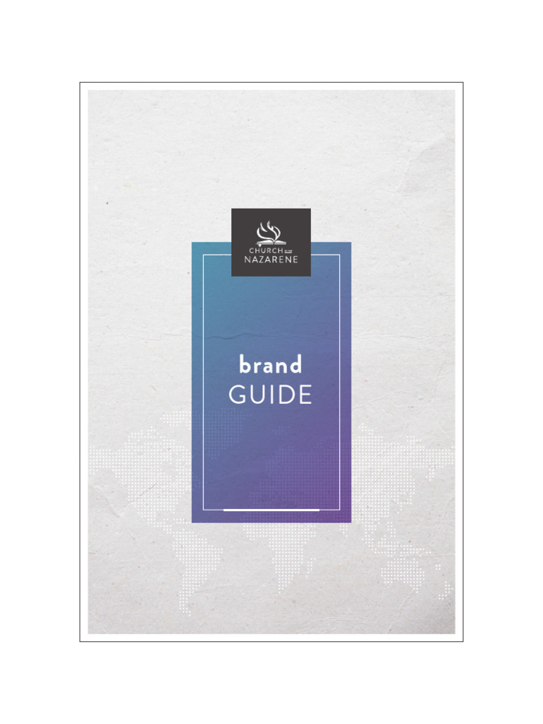 Church of The Nazarene Brand Guide - EN | PDF | Logos | Disciple ...