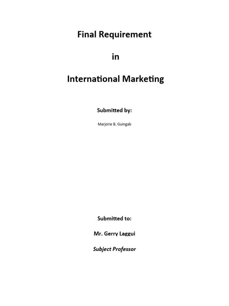 Final Requirement Laggui | PDF | Coconut | Brand Final Requirement Laggui | PDF | Coconut | Brand