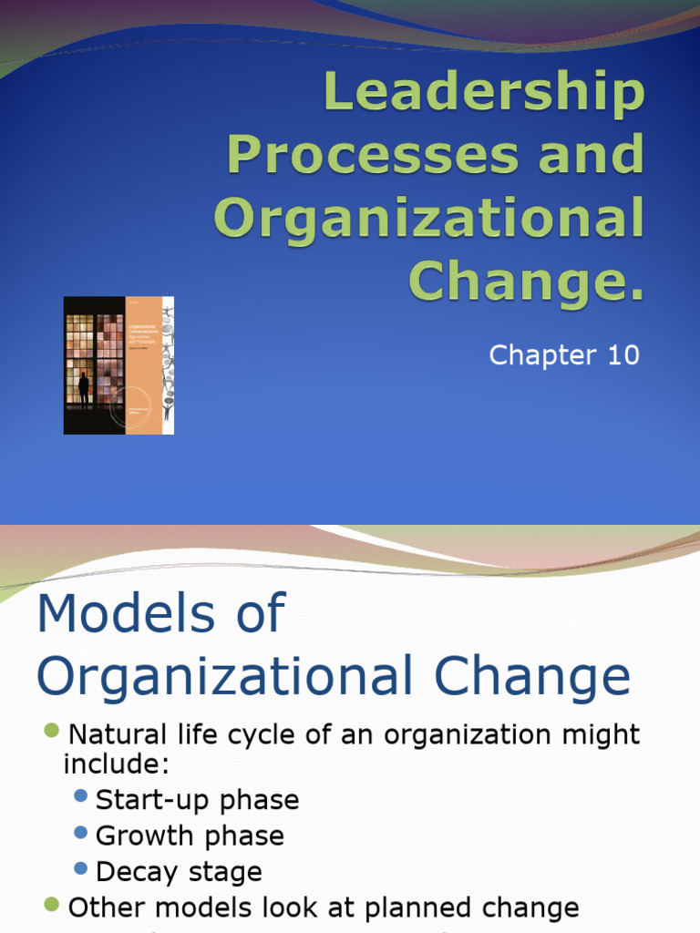 Organizational Change Models Explained | PDF | Leadership ...