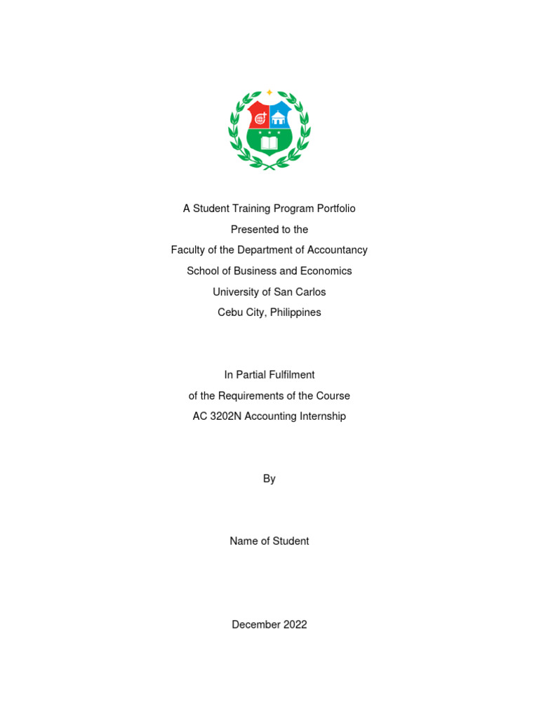 STP Student Training Program Portfolio | PDF | Employment