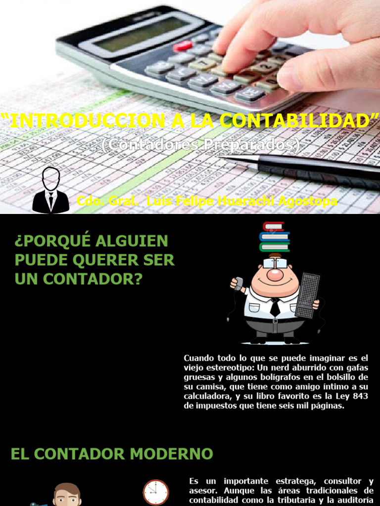 INTRODUCCION A LA CONTABILIDAD - 1 | PDF | Contabilidad | Business