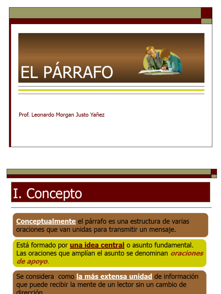 Estructura y Redacción del Párrafo | PDF | Caloría | Alimentos
